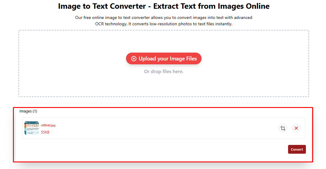 Effortless Image to Text Conversion: Simplify Your Work with Advanced OCR