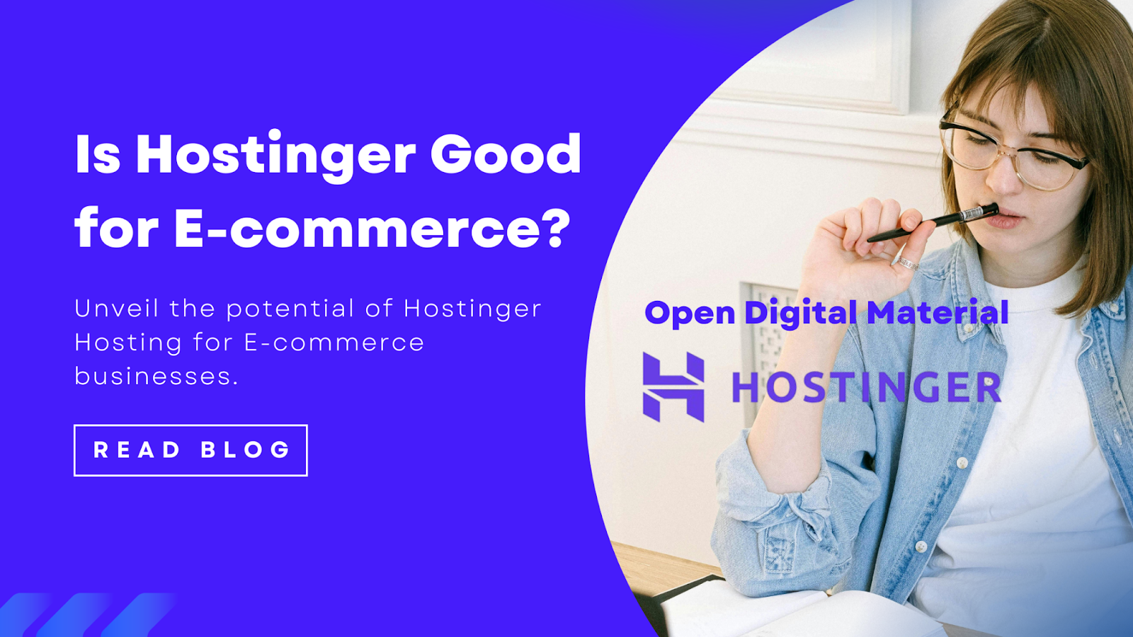 Is Hostinger Good for Ecommerce? 4 Feature Why It's the Best Choice!