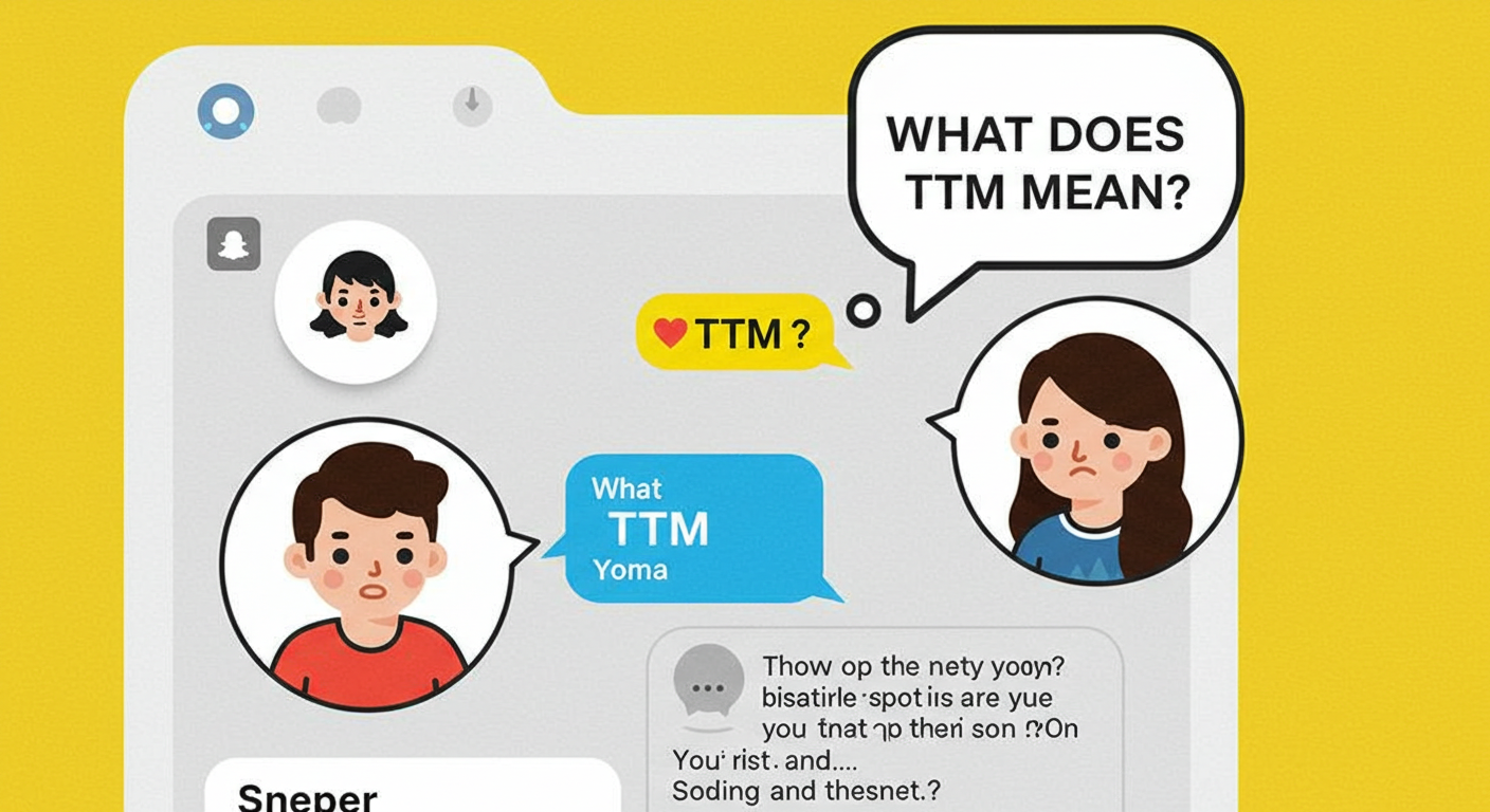 What Does TTM Mean on Snapchat?